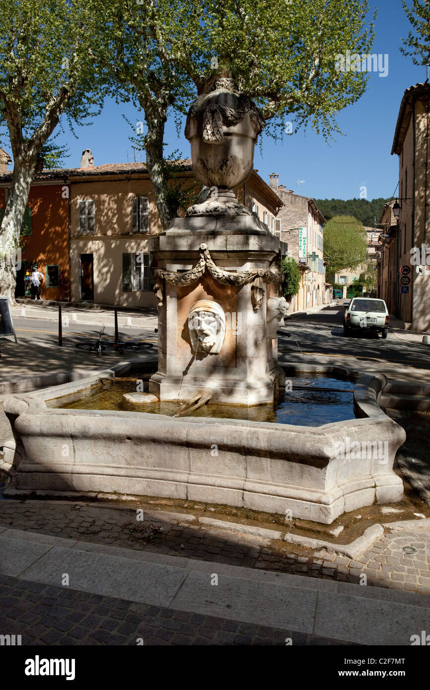 The village of Cotignac (Var,France Stock Photo - Alamy