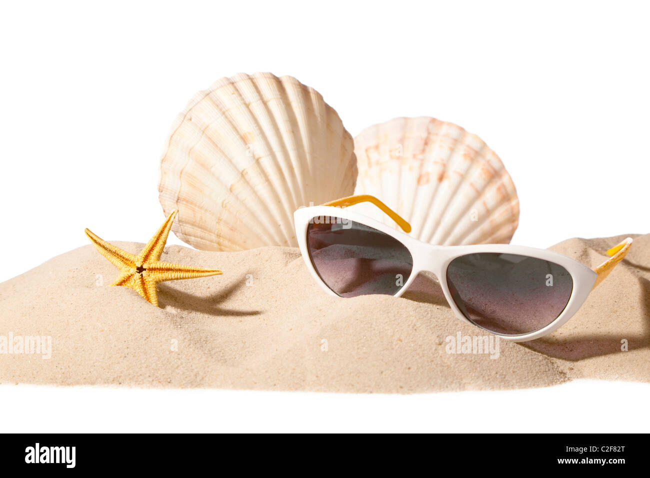 Shore beach sand Cut Out Stock Images & Pictures - Alamy
