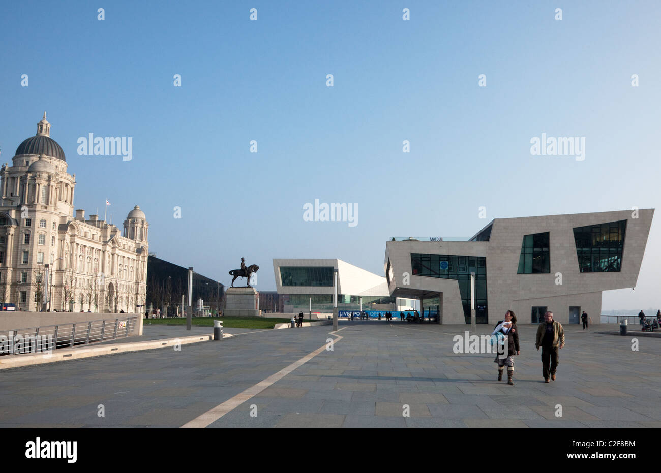 Pier Head, Liverpool, England Stock Photo - Alamy