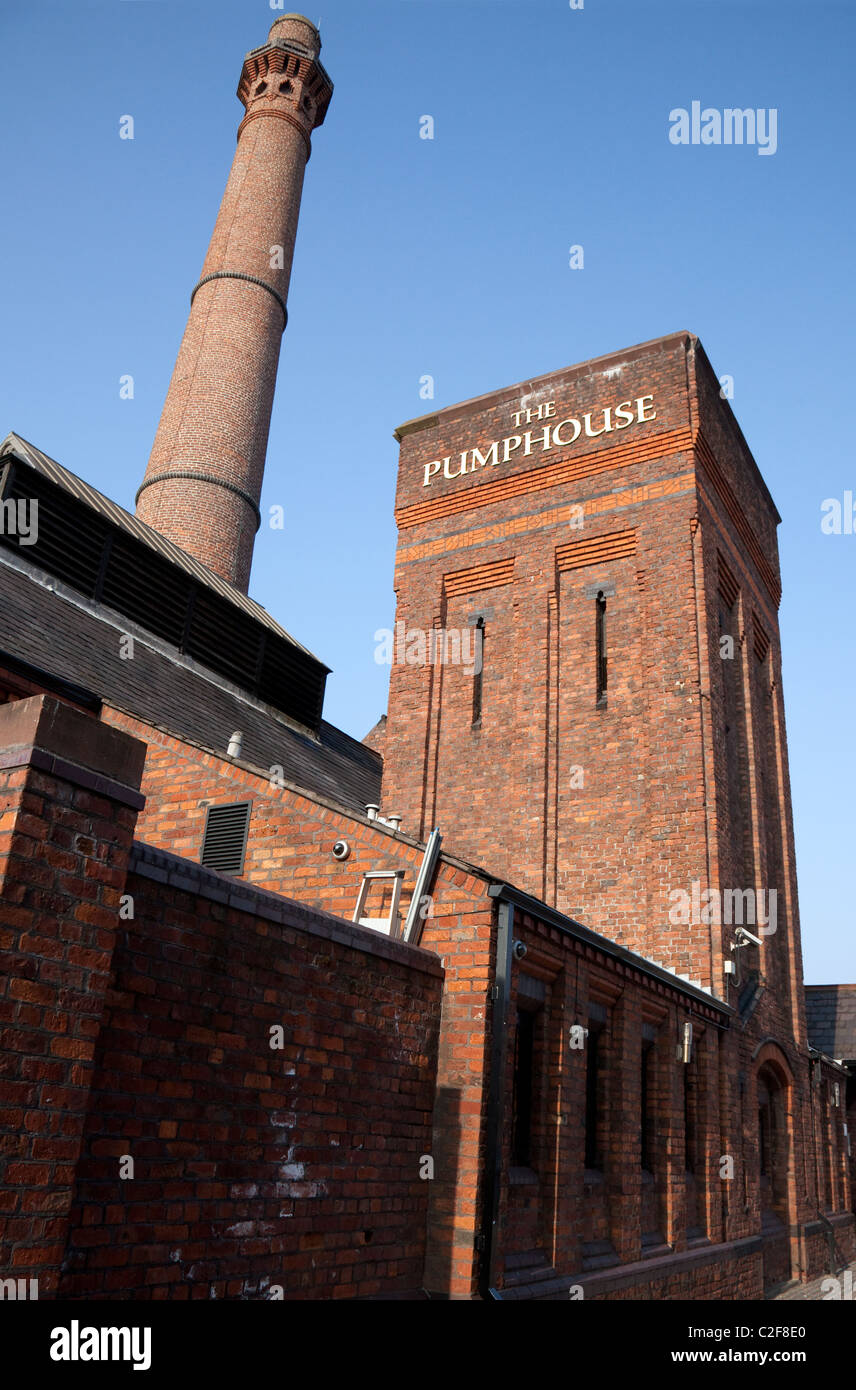 The Pump House bar and restaurant, Albert Dock, Liverpool Stock Photo ...
