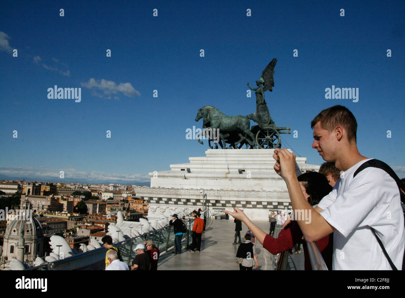 Top view panorama eternal city hi-res stock photography and images - Alamy