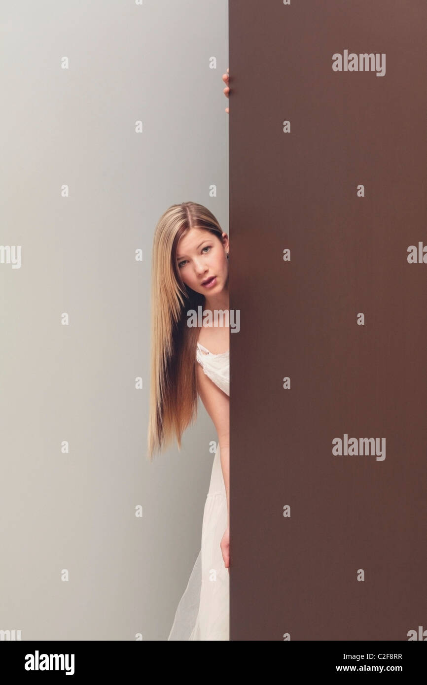 Looking Around A Corner High Resolution Stock Photography and Images ...