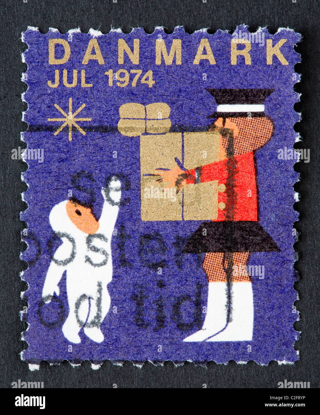 Danmark stamp hi-res stock photography and images - Alamy