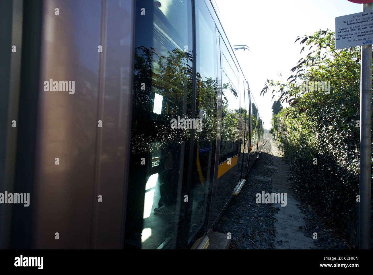 LUAS is the Irish light rail/tram system servicing Dublin, Ireland ...