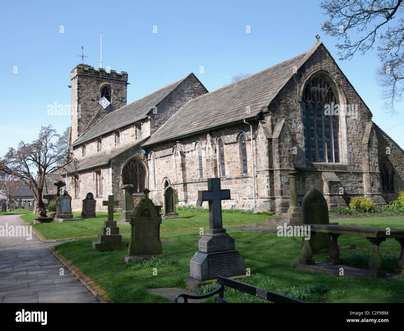 St Mary`s and All Saints Church, Whalley, Clitheroe, Lancashire ...