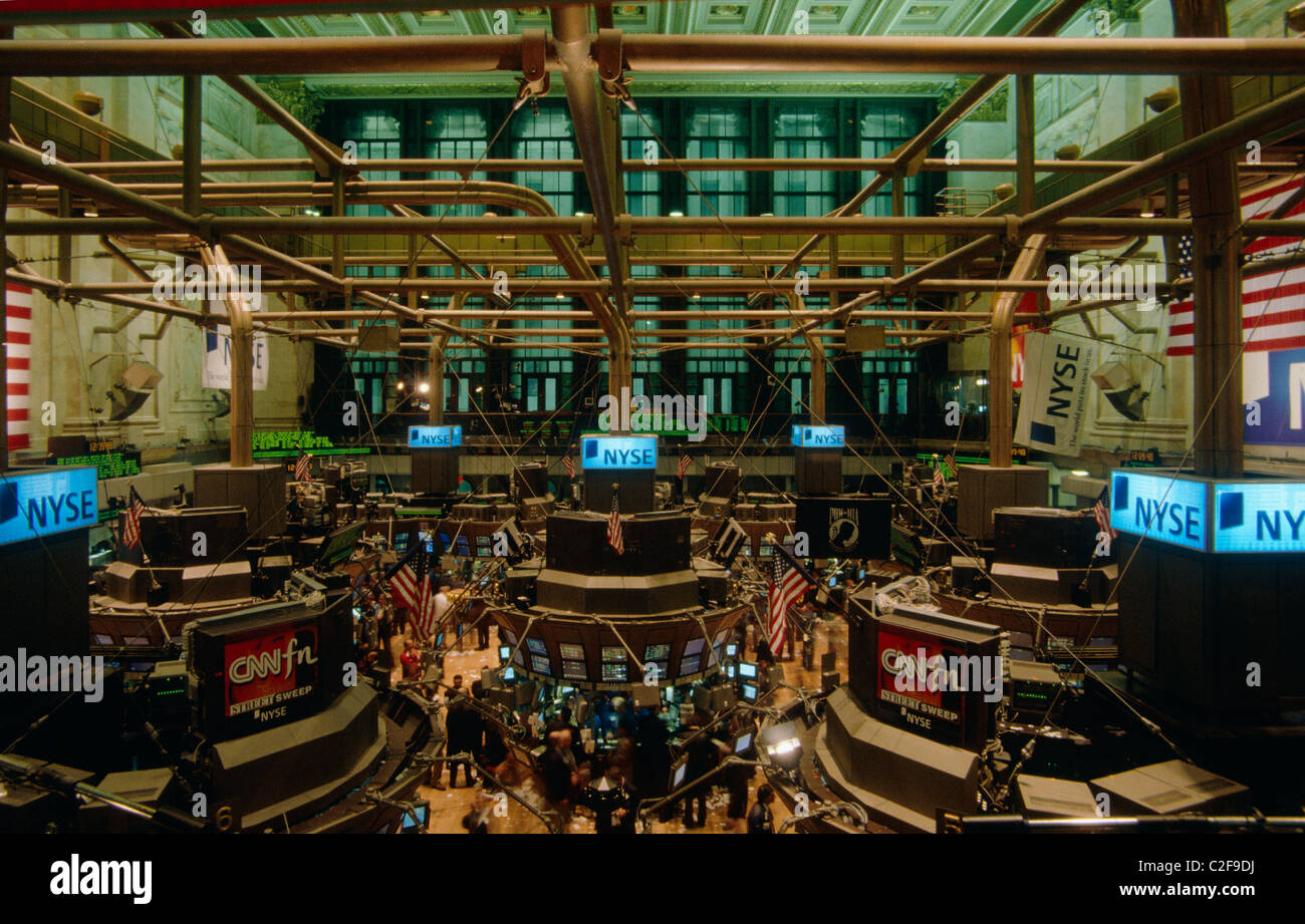 New york stock exchange interior hi-res stock photography and images ...