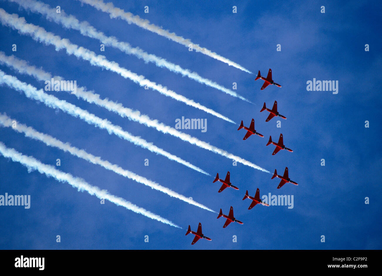 Aerial Display Team England Stock Photo - Alamy