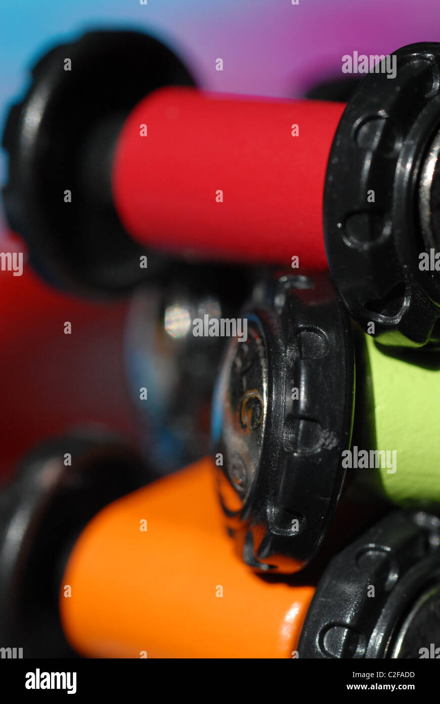 Stack of wooden toy cars Stock Photo - Alamy