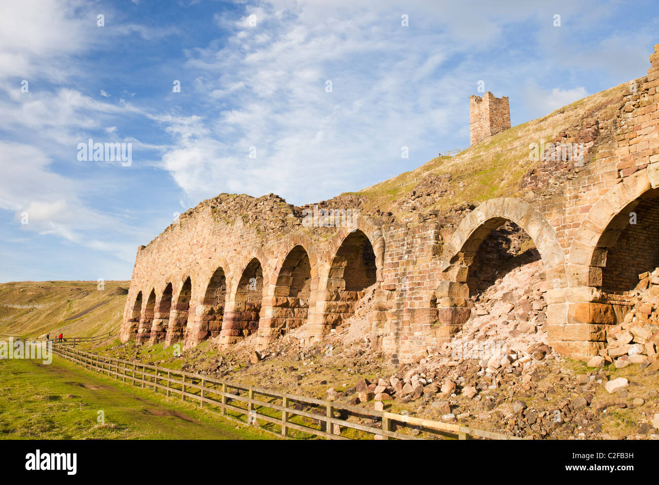 South Stone Kilns, old kilns used to calcine the ironstone mined in ...