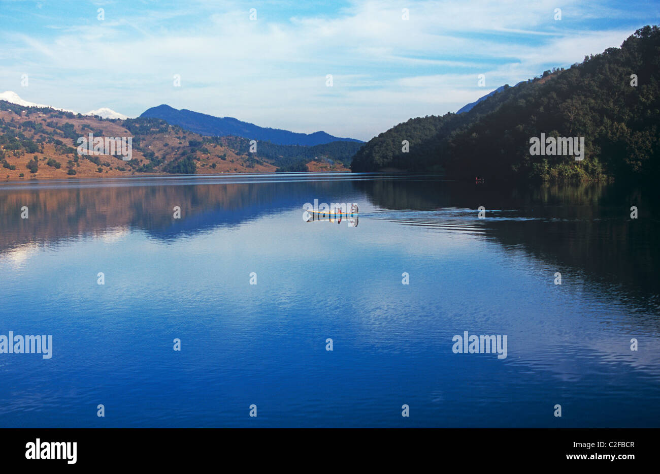 Begnas Lake Pokhara Region Nepal Stock Photo - Alamy