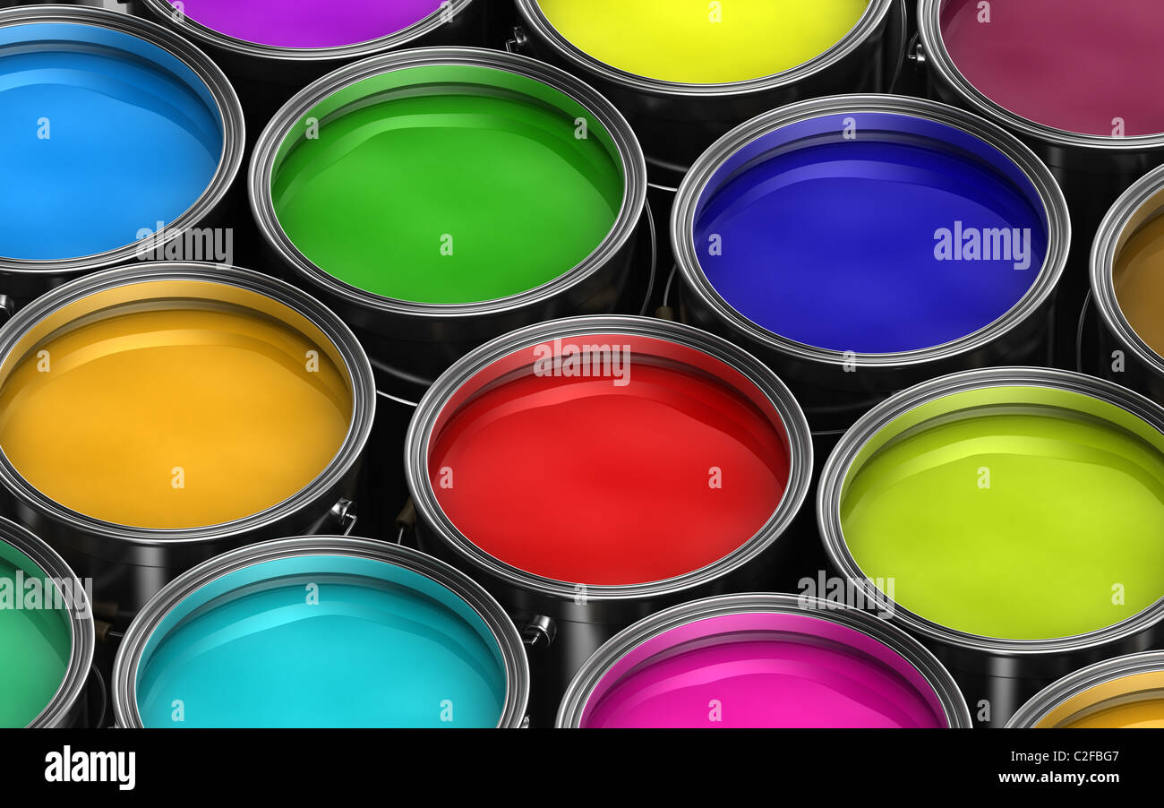 Paint bucket buckets hi-res stock photography and images - Alamy