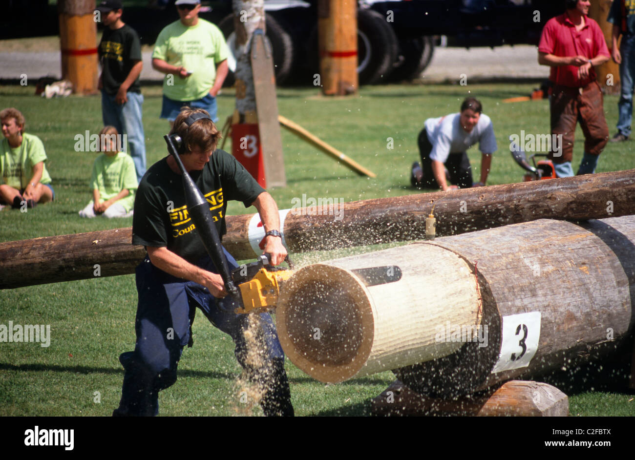 Logger competition hi-res stock photography and images - Alamy