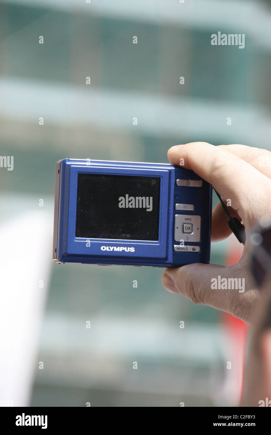 Person using digital camera in rome hi-res stock photography and images ...