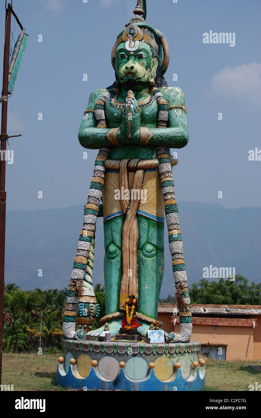 statue of lord hanuman, india Stock Photo - Alamy