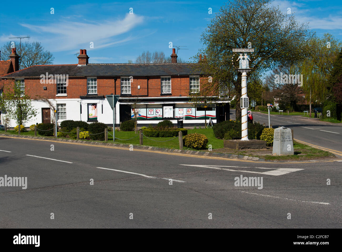 Biddenden Village Green Kent England Stock Photo - Alamy