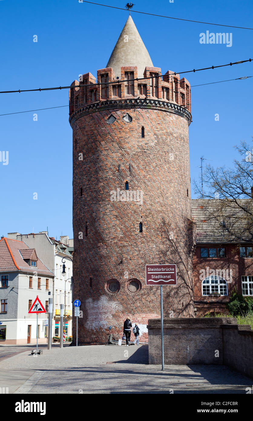 Steintorturm, Brandenburg an der Havel, Germany Stock Photo - Alamy