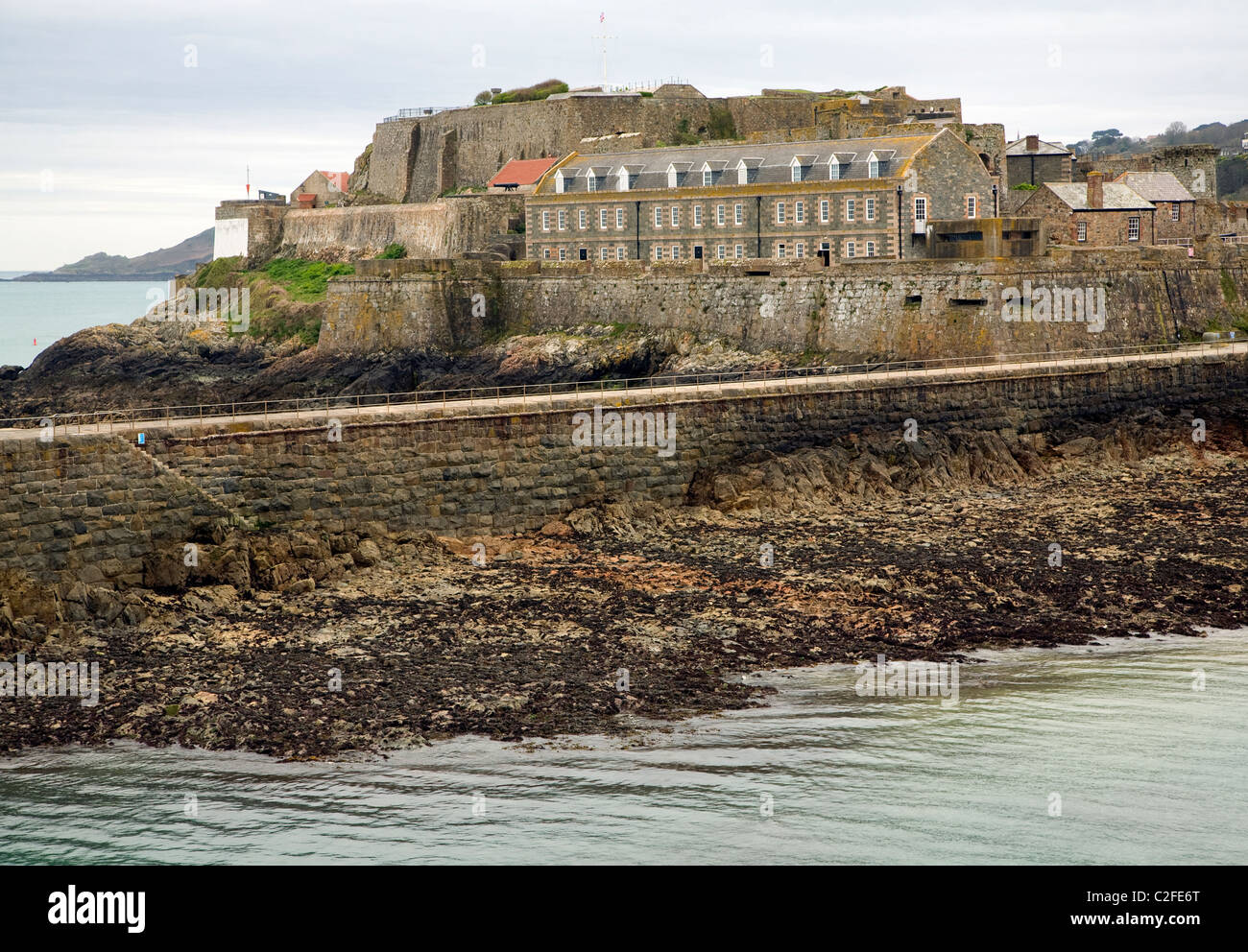 Castle Cornet Guernsey Channel Islands Stock Photo - Alamy