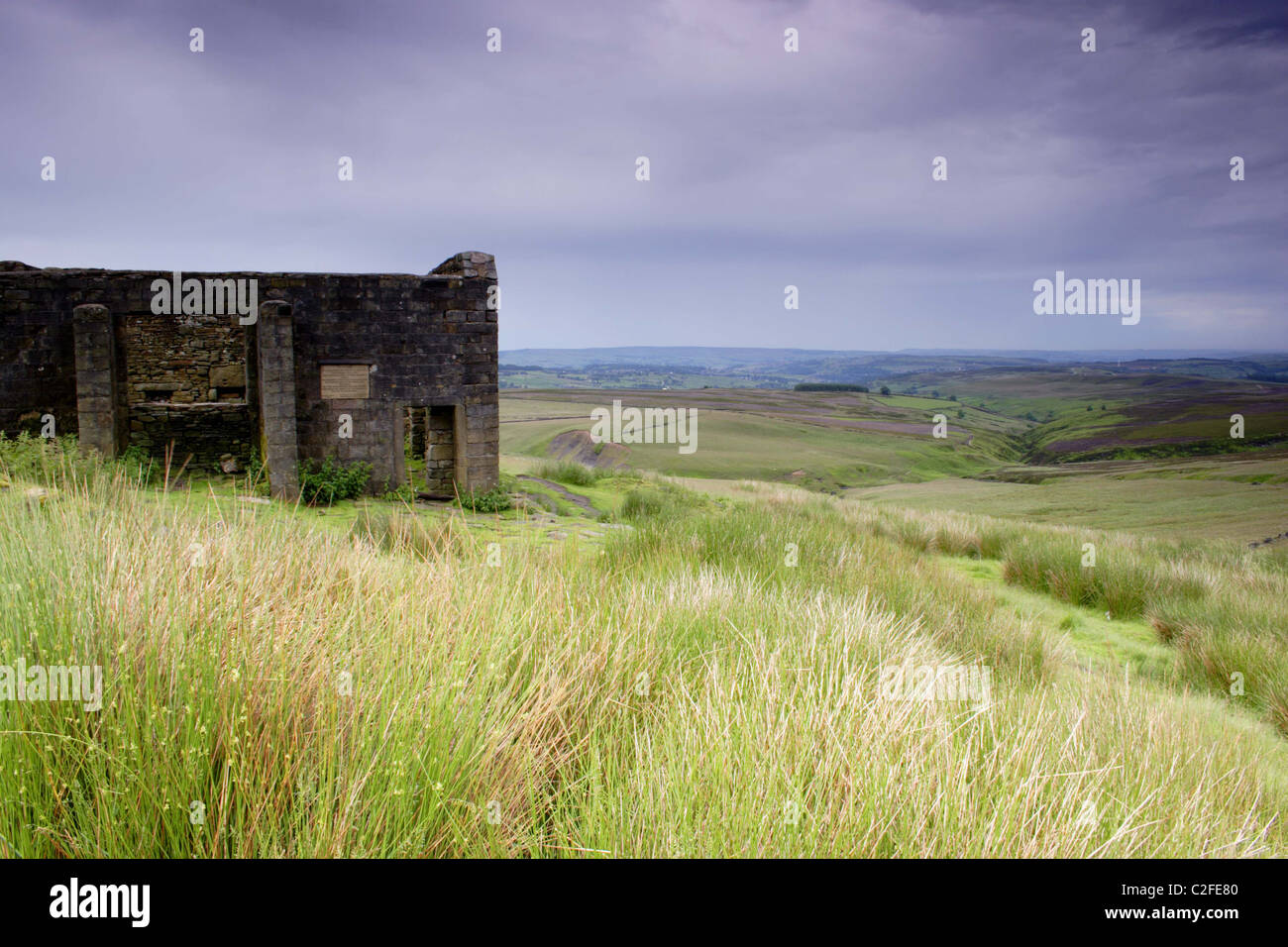 Pennine way top withens haworth hi-res stock photography and images - Alamy