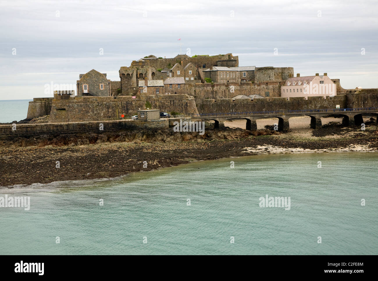 Castle Cornet Guernsey Channel Islands Stock Photo - Alamy