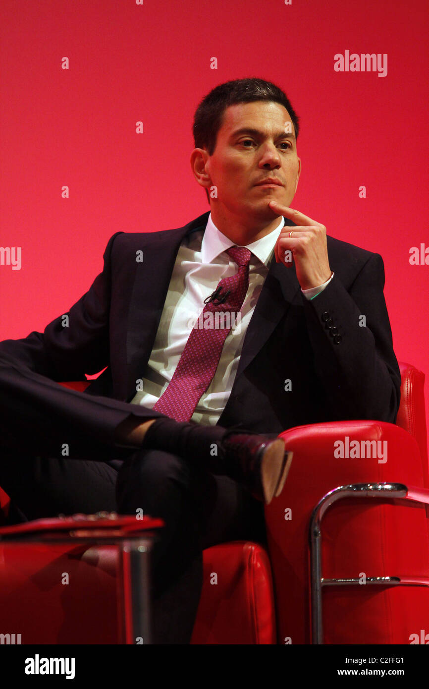 DAVID MILIBAND MP LABOUR PARTY 27 September 2010 MANCHESTER CENTRAL ...
