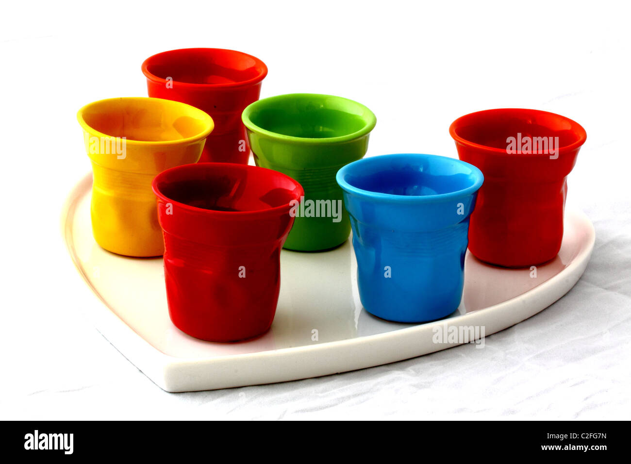 Colored cups hi-res stock photography and images - Alamy