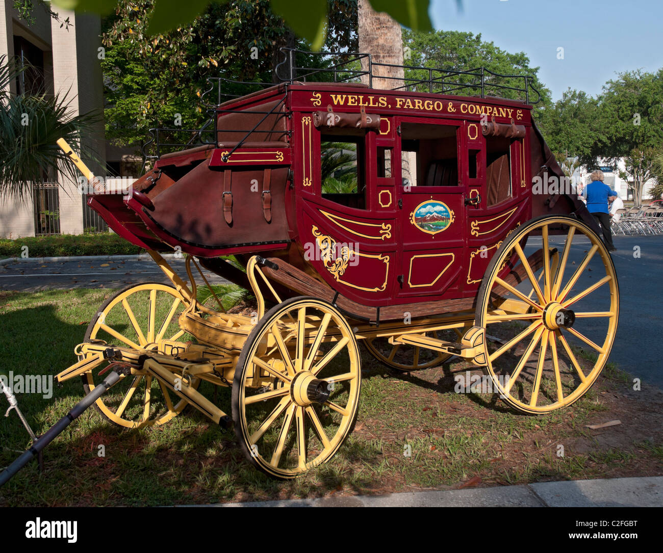 Spring Arts Festival Gainesville Florida Wells Fargo stagecoach on ...