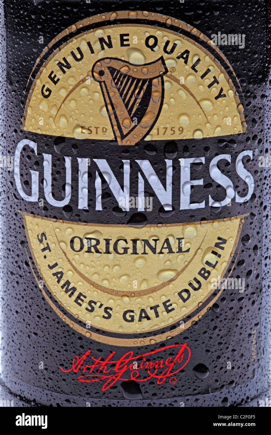 Empty guinness glass hi-res stock photography and images - Alamy