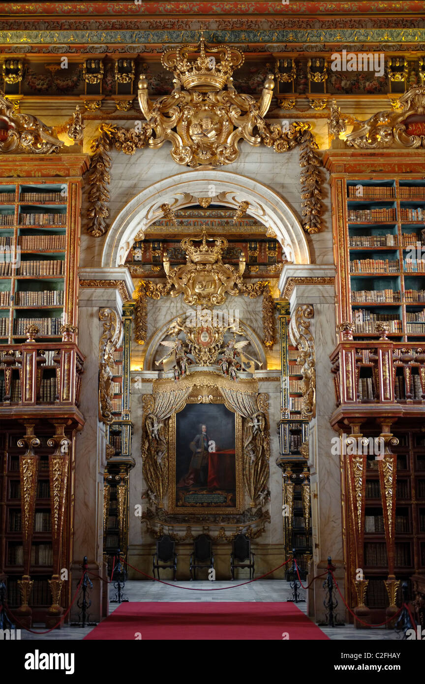 Coimbra university library hi-res stock photography and images - Alamy