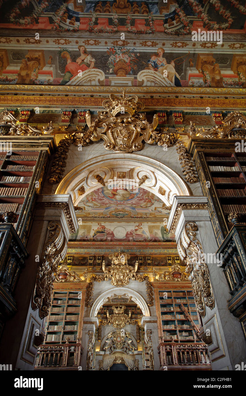 Coimbra universitys 18th century baroque hi-res stock photography and ...