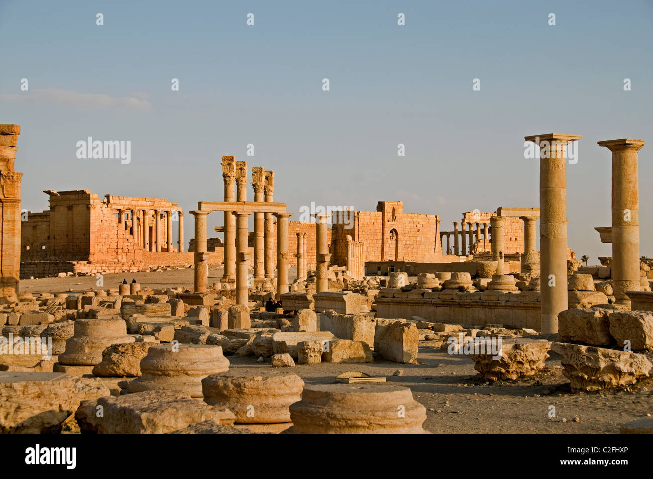 Triumph Arch 2 Cent Palmyra Roman Syria Syrian ( ISIS militants have ...