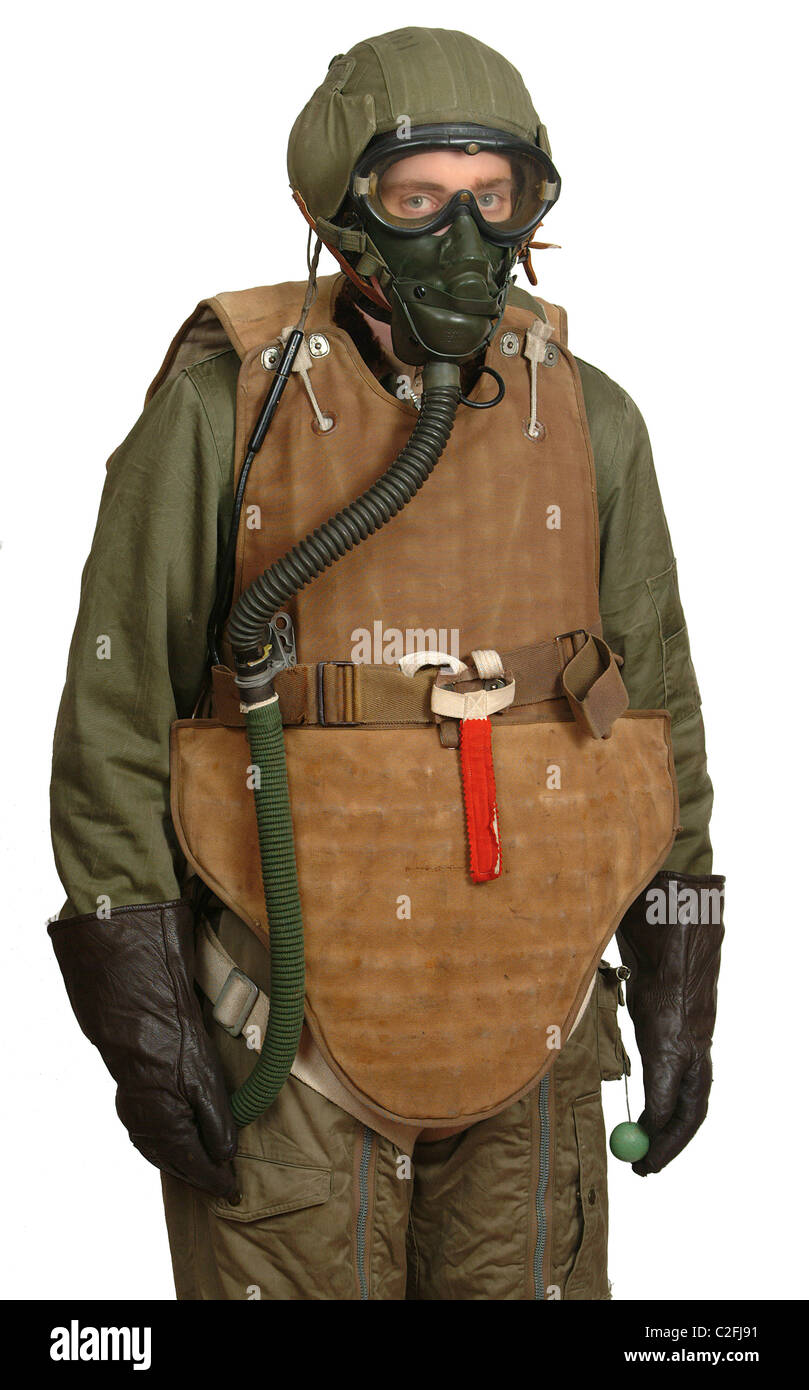 Reconstruction of a WW11 USAAF airman C.1944. He is wearing the Armor ...