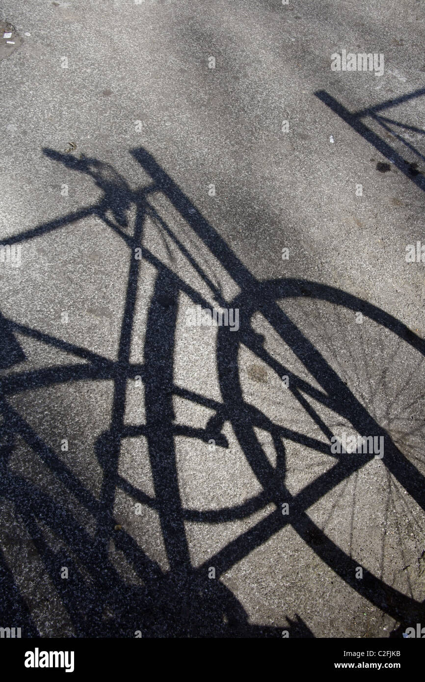 Lock pole pavement sidewalk surface abstract concept sun reflecti hi ...