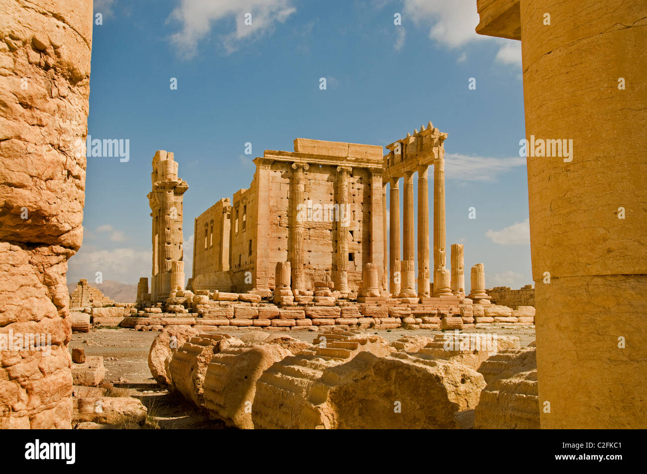 Palmyra baalshamin temple hi-res stock photography and images - Alamy