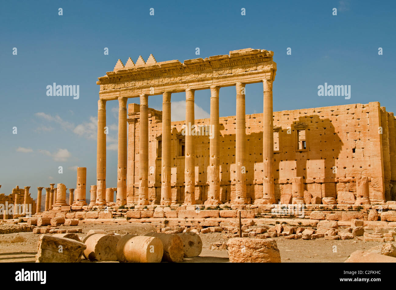 Palmyra baalshamin temple hi-res stock photography and images - Alamy