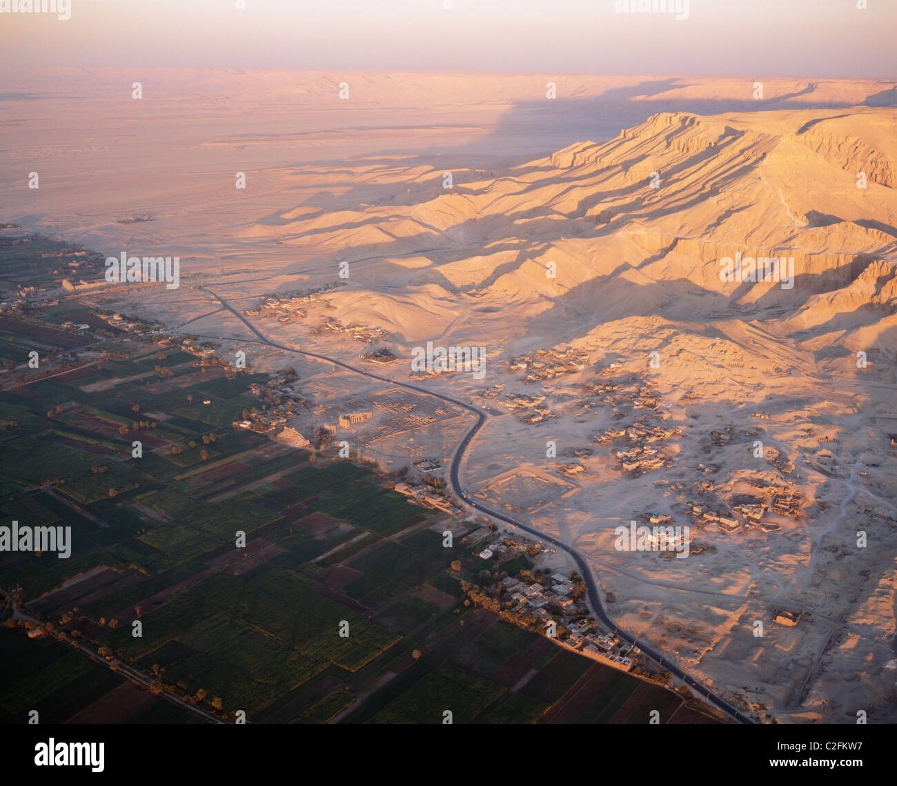 Luxor Nile Valley Egypt Stock Photo - Alamy