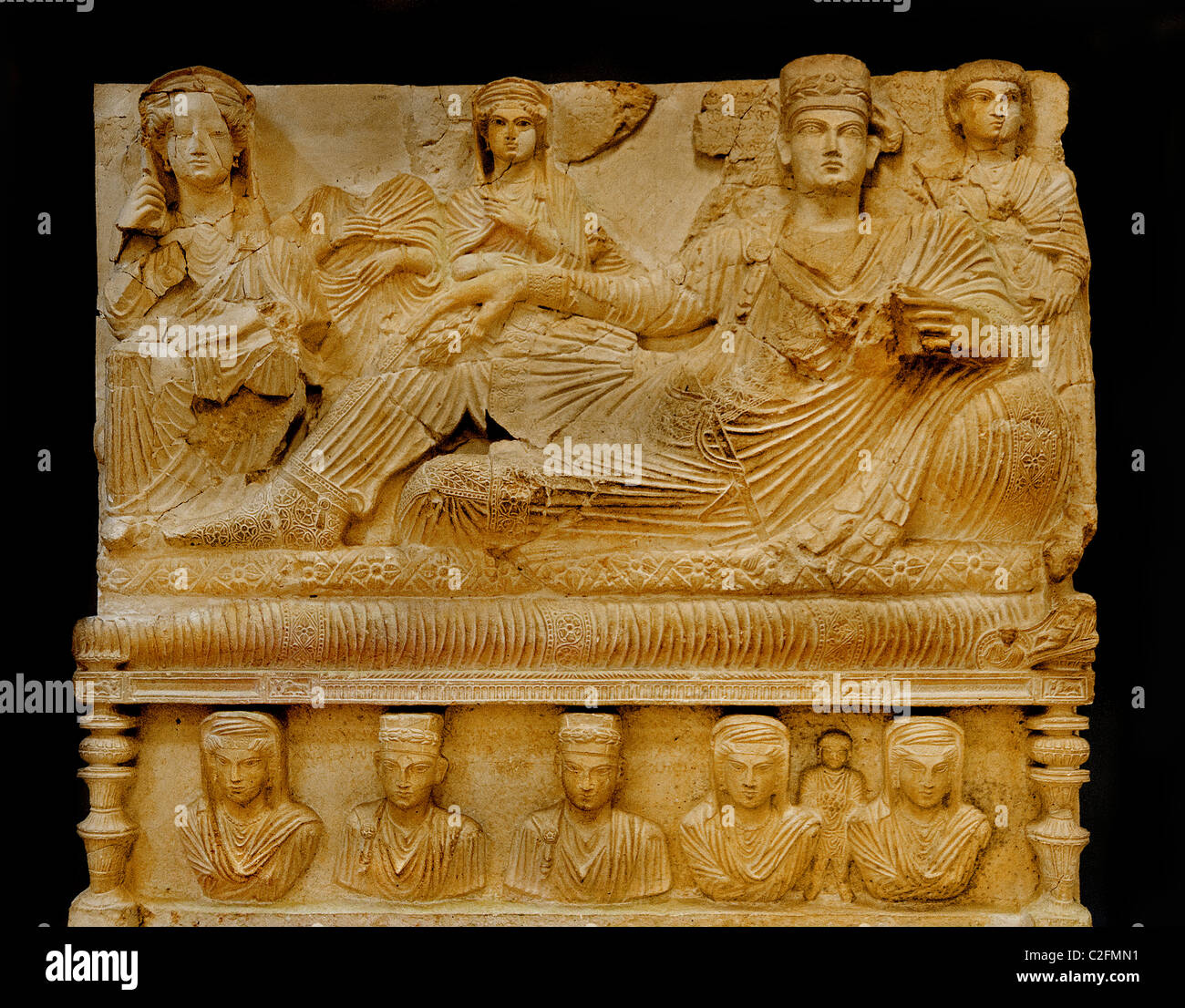 2 Cent Palmyra Syria Syrian Museum Stock Photo - Alamy