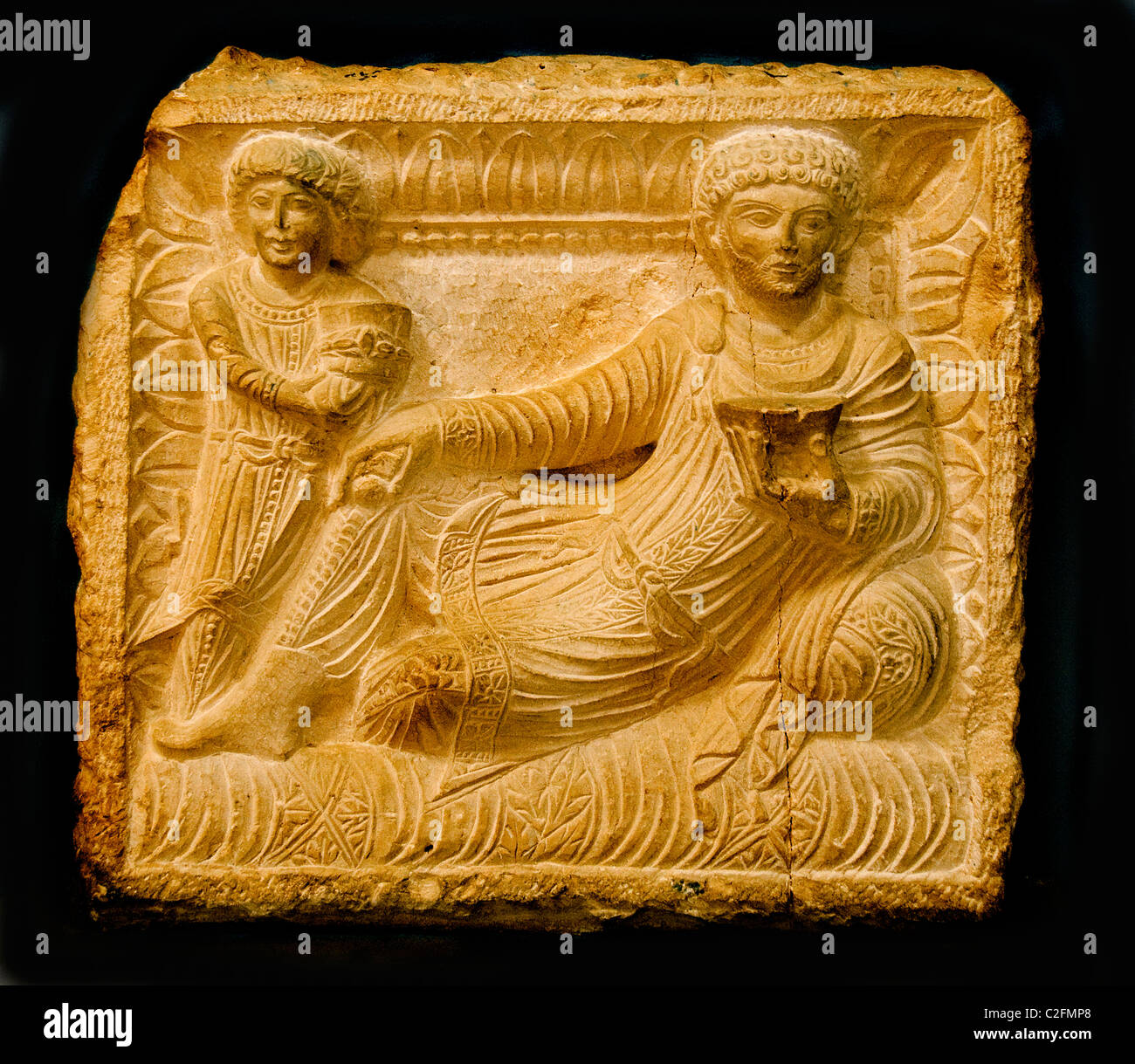 2 Cent Palmyra Syria Syrian Museum Stock Photo - Alamy