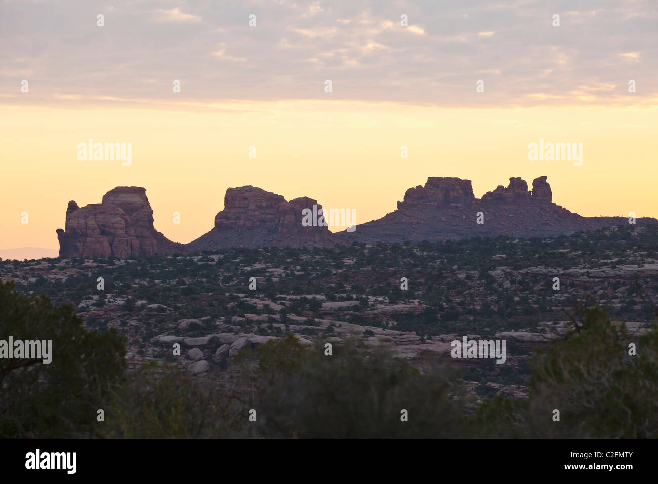 Utah sunrise rocks hi-res stock photography and images - Alamy