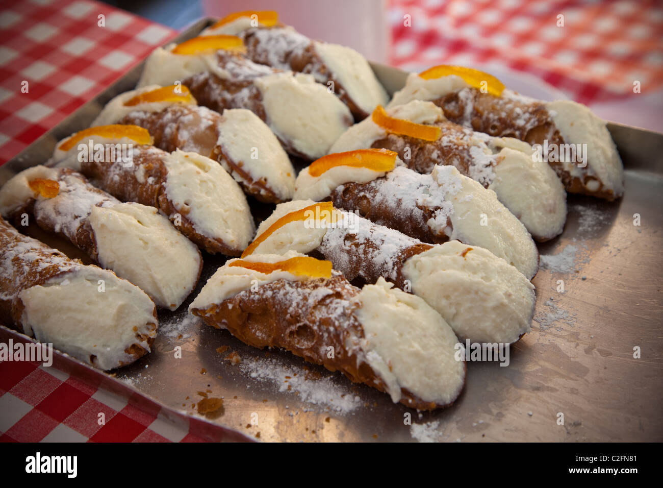 Street food from the Antica Focacceria "Old Bread Shop" in Palermo ...