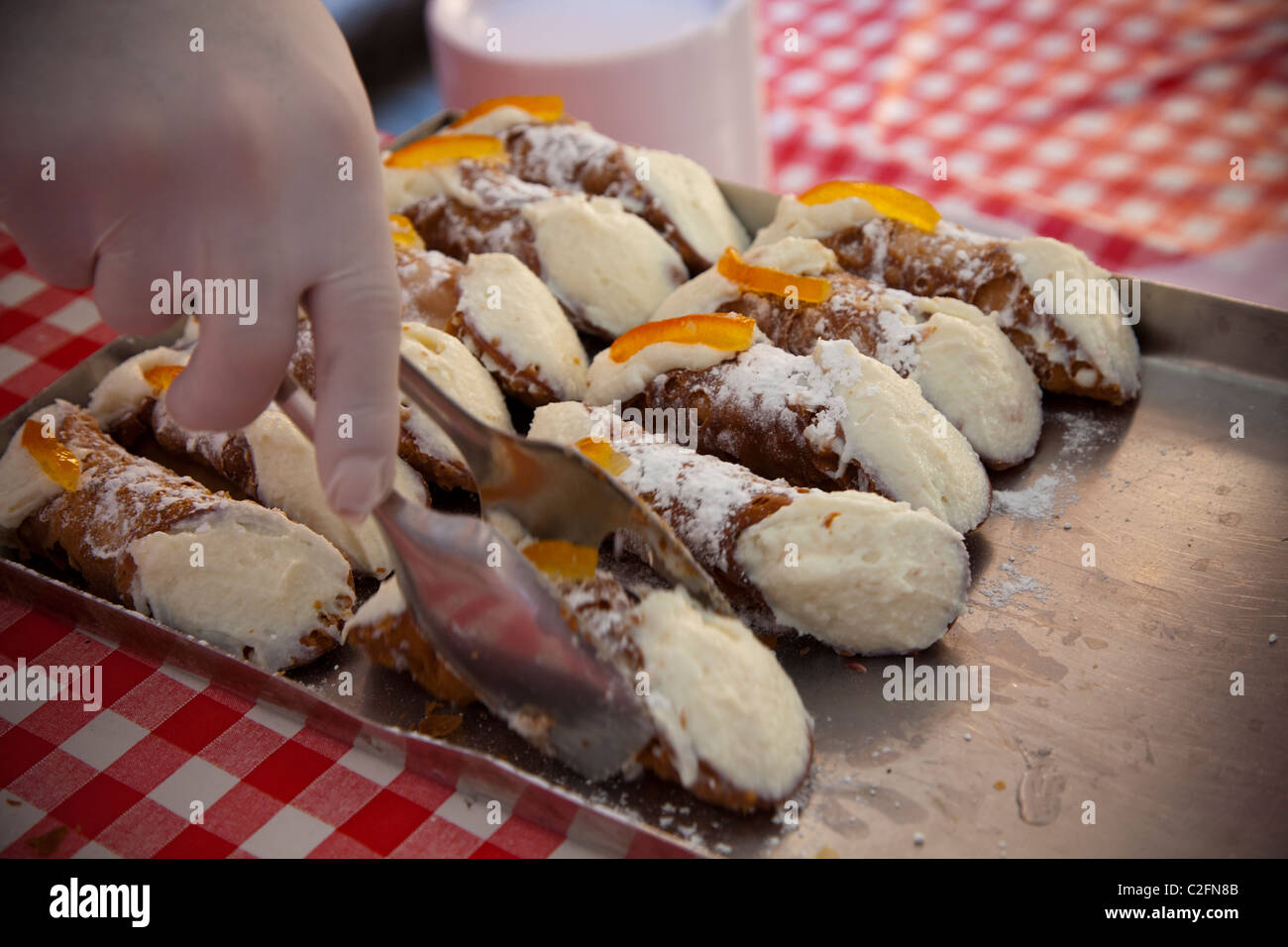 Street food from the Antica Focacceria "Old Bread Shop" in Palermo ...
