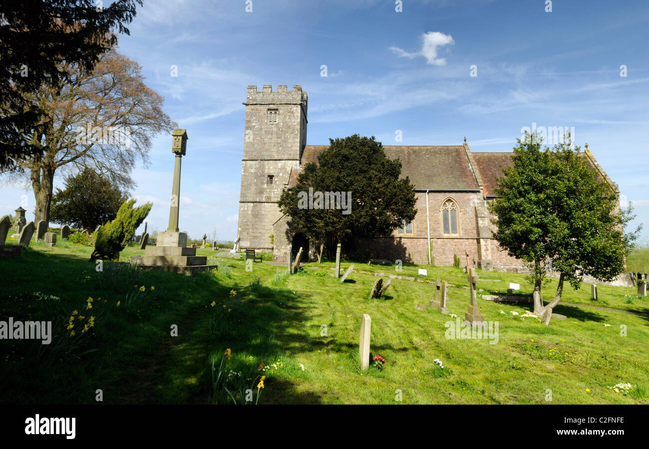 St.Mary's Church, Ponthir, Wales,U.K Stock Photo - Alamy