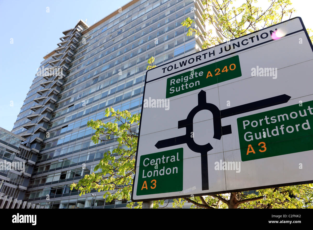 Tolworth Tower, Surbiton, England, UK Stock Photo - Alamy