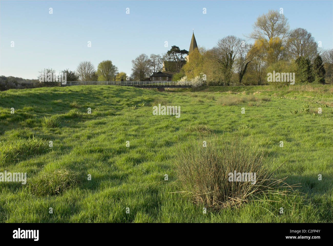 Crossing over flood plain hi-res stock photography and images - Alamy