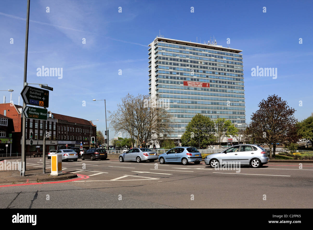Tolworth Tower, Surbiton, England, UK Stock Photo - Alamy