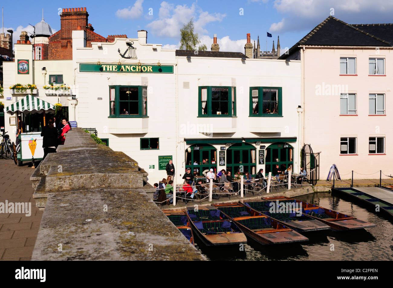 Silver street bridge cambridge hi-res stock photography and images - Alamy