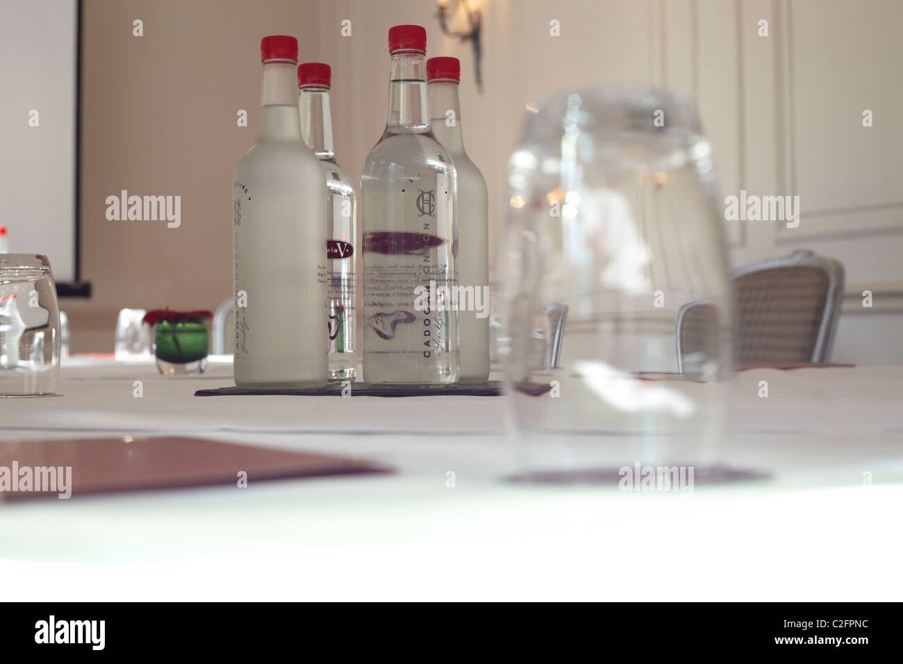 Bottles water in conference room hi-res stock photography and images ...