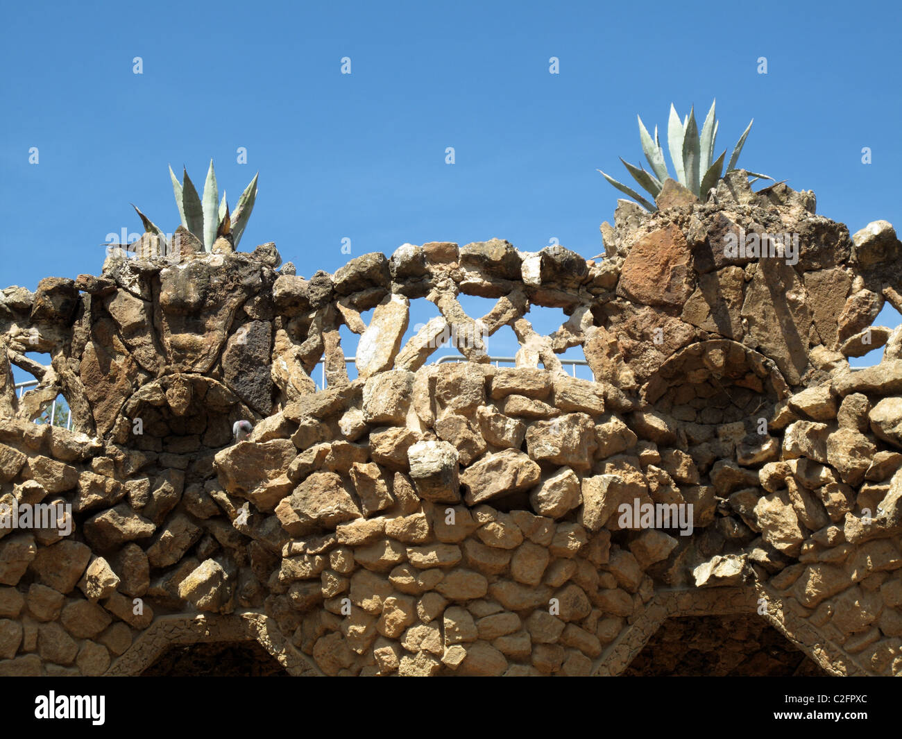 Gaudi bird nests Stock Photo - Alamy