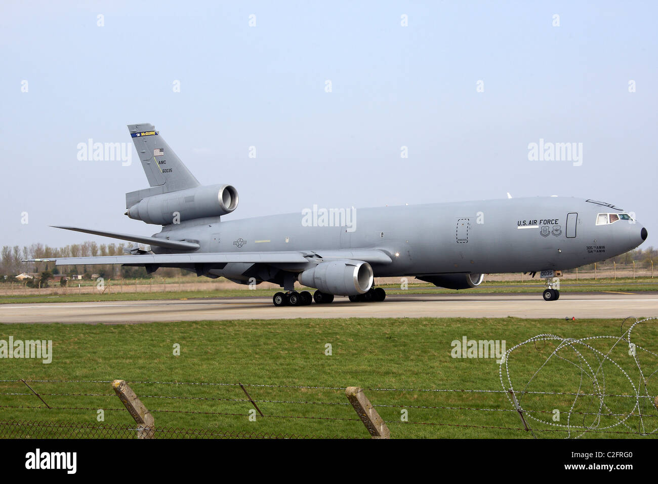 USAF DC10 Aircraft Stock Photo - Alamy