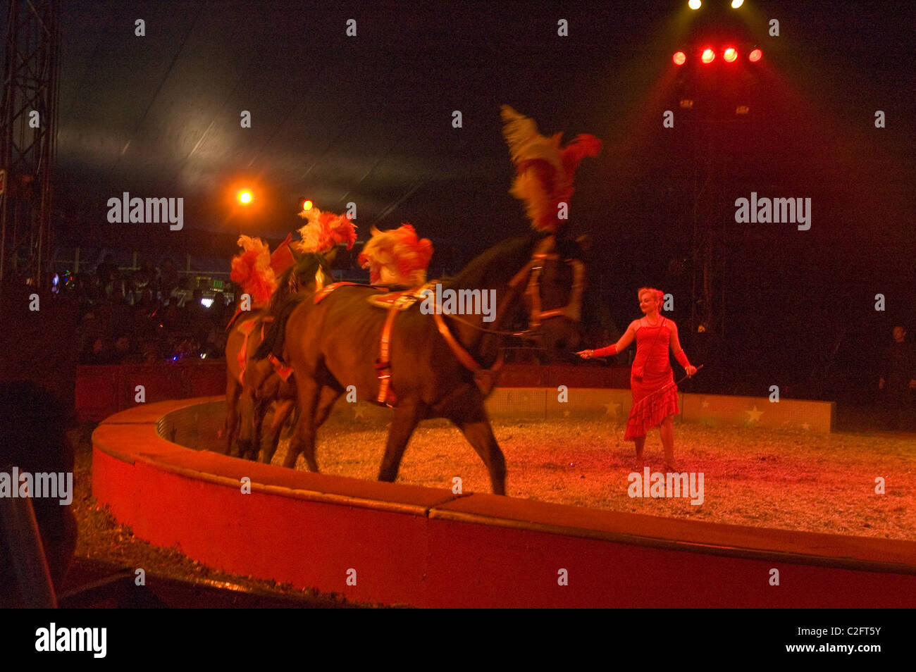 The Ramos Circus tent Stock Photo - Alamy