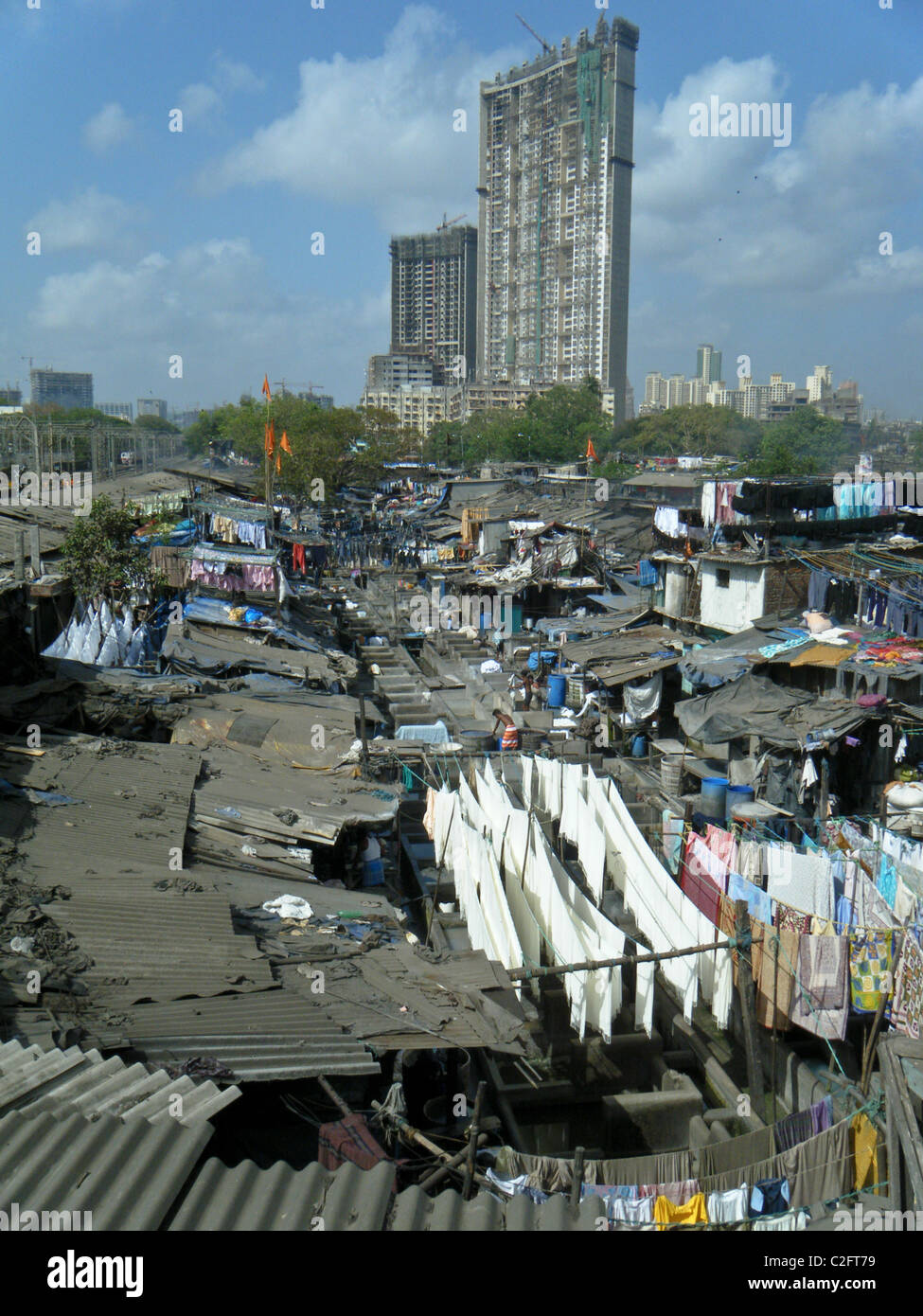 The Dhobi Ghats of Mumbai, India Stock Photo - Alamy